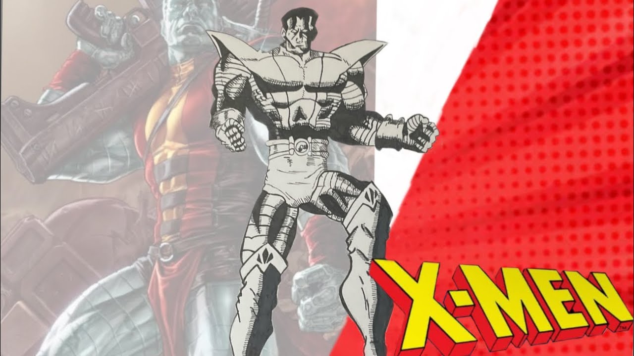 Drawing colossus🪨(comic version ) - YouTube
