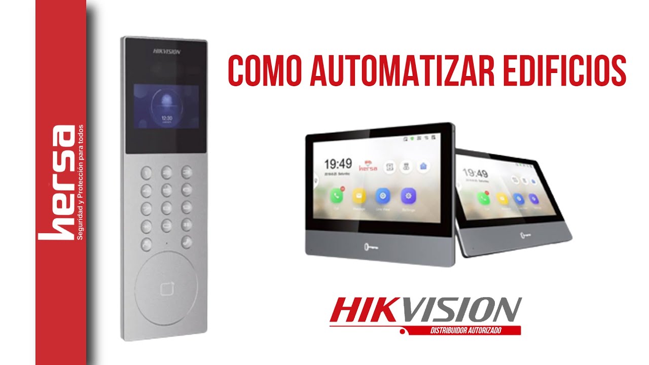 Como AUTOMATIZAR tu EDIFICIO | HIKVISION - YouTube