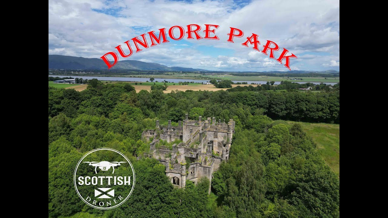 Dunmore Park House Ruins - As seen in outlander - YouTube
