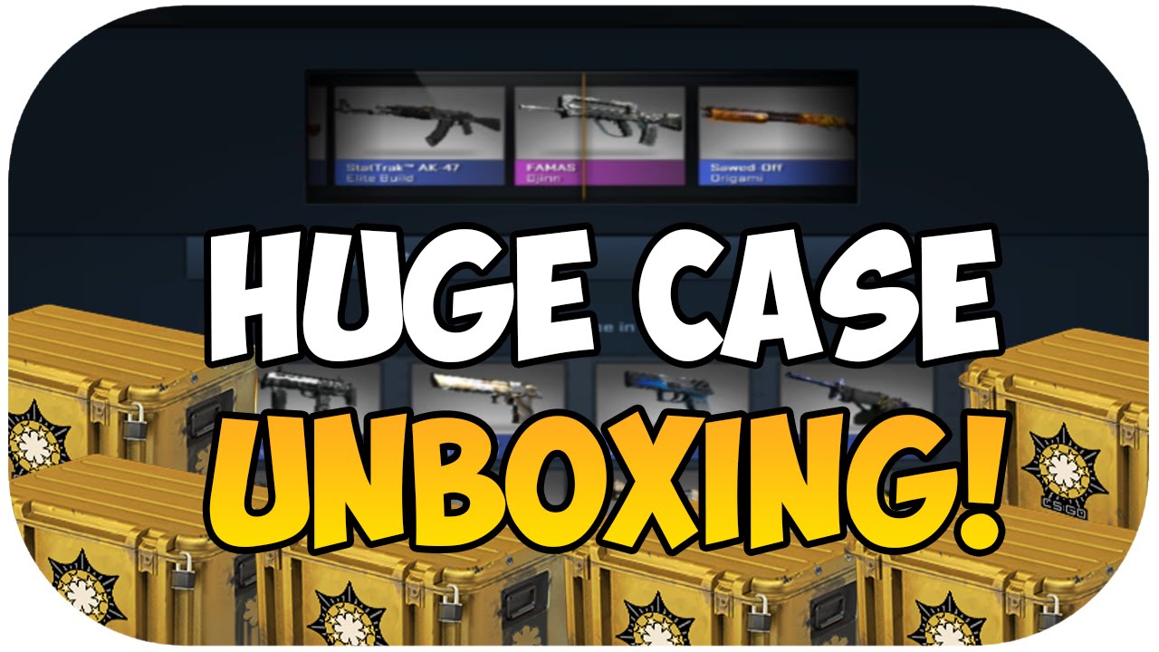 CS:GO: HUGE CASE OPENING! - 30 CASES - YouTube