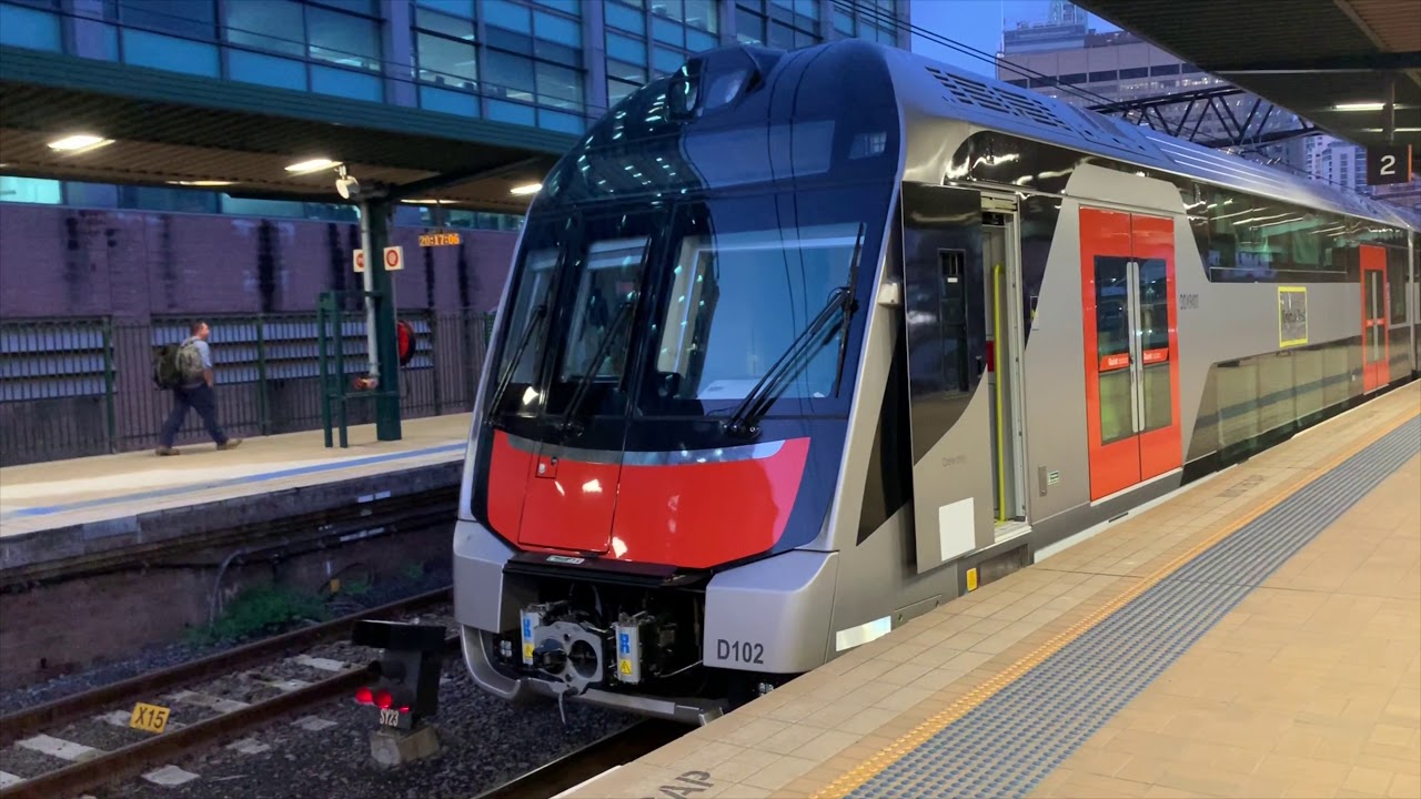 NSW Trainlink - NIF D set D102 at Central Station ahead of testing ...