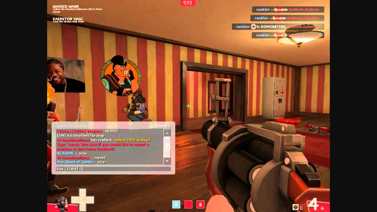 TF2 Haunted Hat Crafting (Spine-Chilling Scull) - YouTube