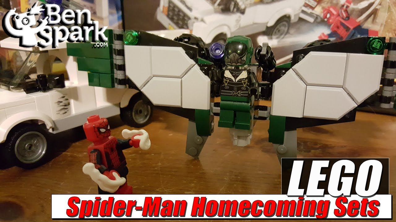 Spider-Man Homecoming LEGO Sets - YouTube