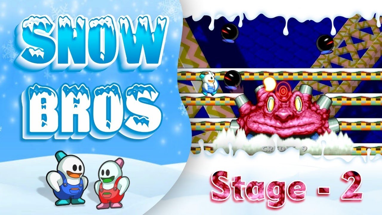 Snow Bros Snes Gameplay | Snow Bros Stage 2 | 60fps (2024) #gameplay # ...