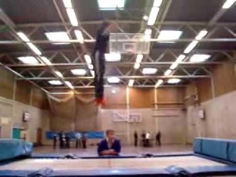 School Trampoline Routine - YouTube