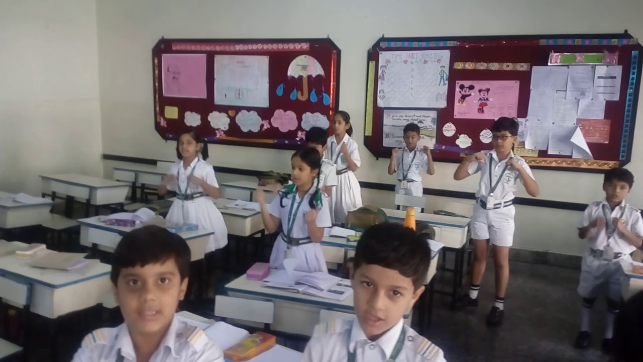 HE STILL WORKING ON ME SONG BY DPS NEELBAD BHOPAL KIDS - YouTube