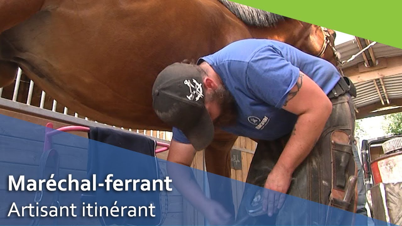 Maréchal ferrant itinérant - YouTube