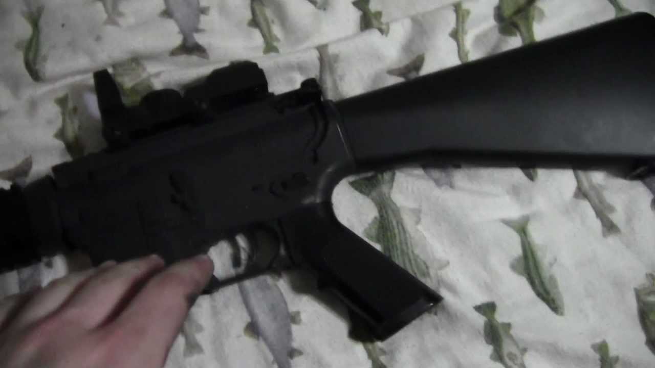 upgraded DPMS PANTHER ARMS auto M4 - YouTube