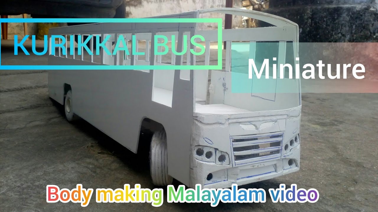 KURIKKAL private bus body making Malayalam video miniature - YouTube