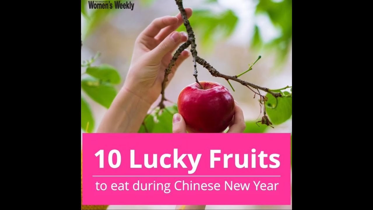 10 Lucky Fruits To Eat For CNY - YouTube