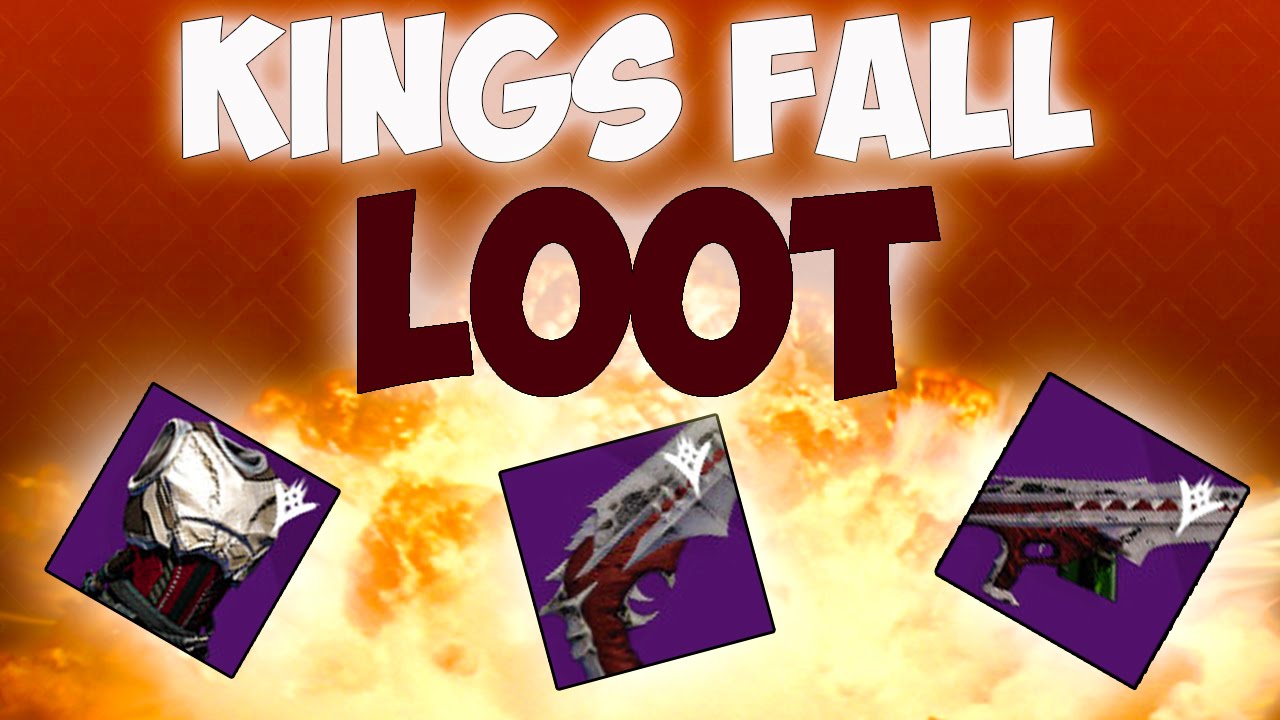 Destiny | KING'S FALL LOOT - YouTube