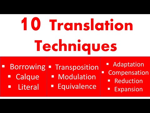 Translation techniques & Strategies that could make your translation easier - Translation ...