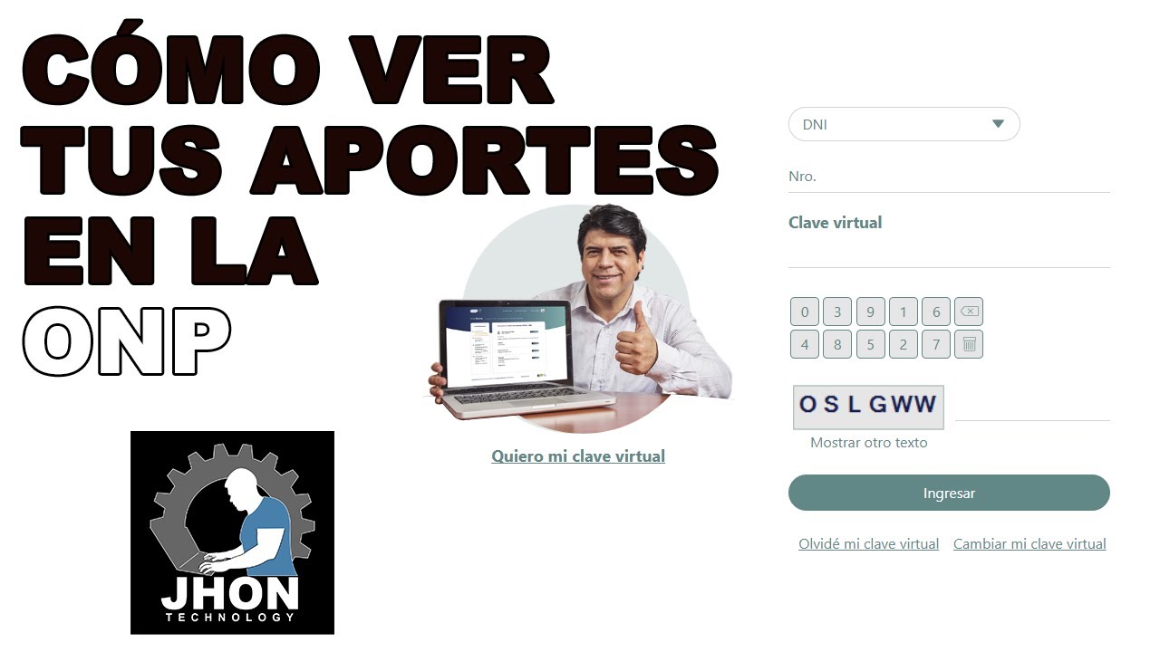 Cómo ver tus aportes en la ONP - YouTube