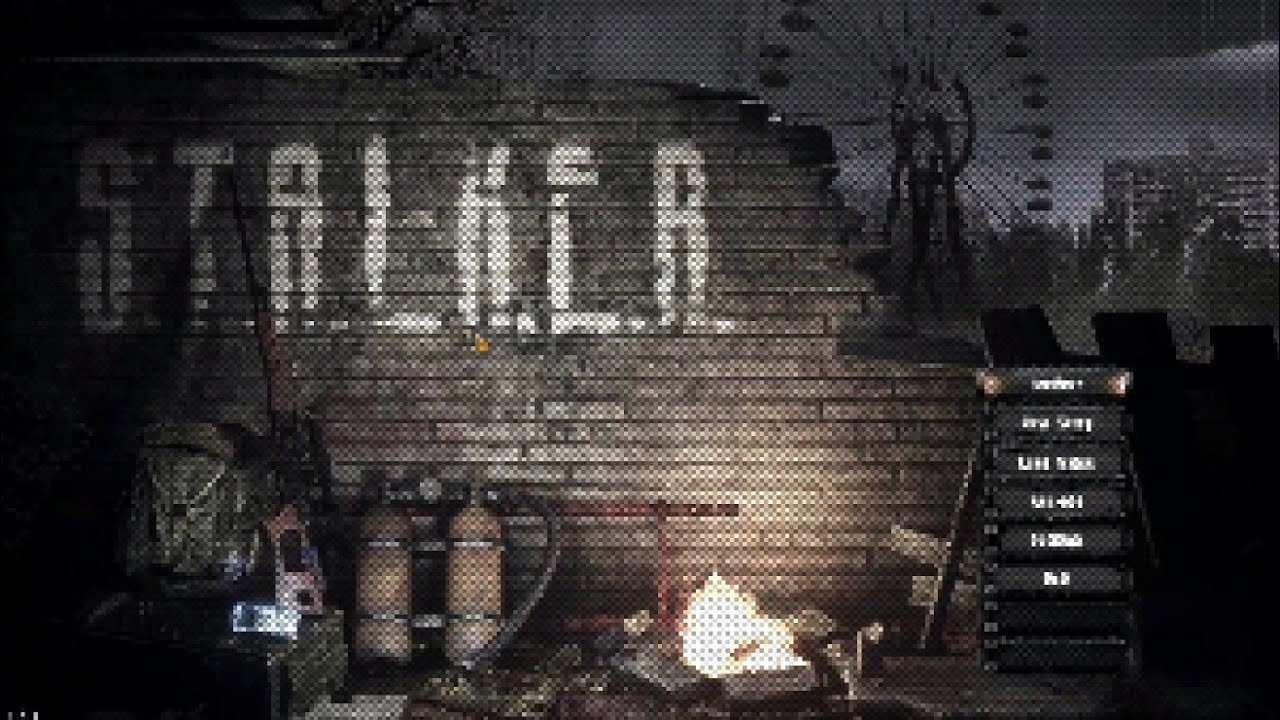 More Immersive Main Menu | S.T.A.L.K.E.R. Anomaly Modding - YouTube