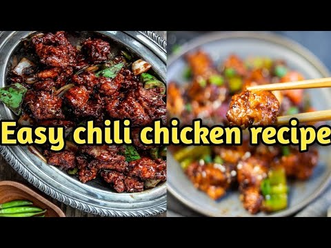 Easy chili chicken recipe//odia vlogs//tatu&natu vlogs - YouTube