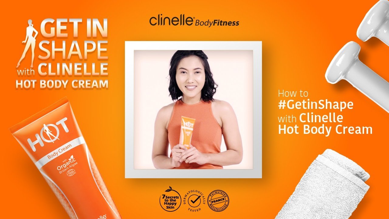 Get in Shape with Clinelle Hot Body Cream - YouTube