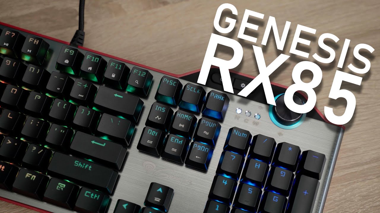 Genesis RX85 Gaming Keyboard Review - YouTube