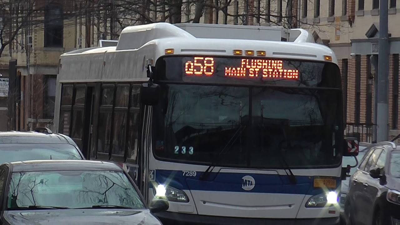 NYCT Bus: Orion VII OG Hybrid 6502/New Flyer XD40 7289 Q58 Buses ...