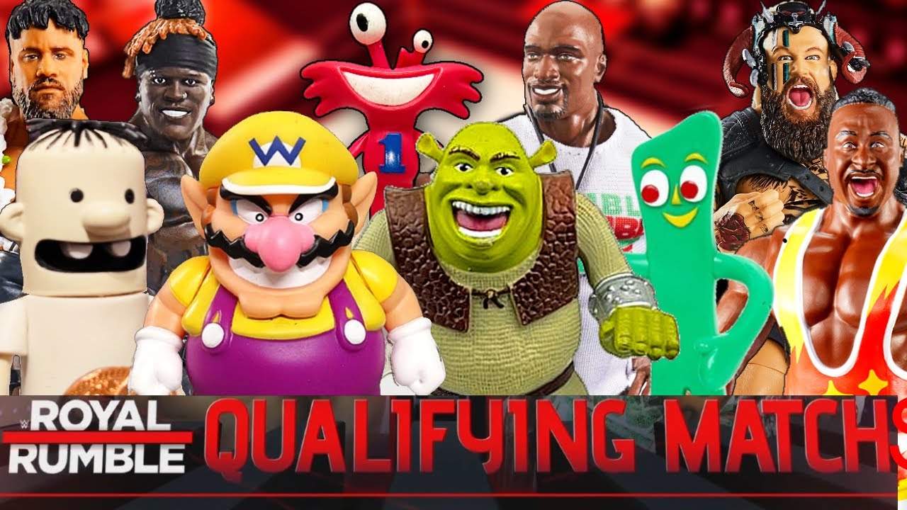 Royal Rumble Qualifying Matches 2 - SMF Wrestling - YouTube