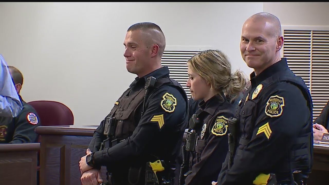 Boardman police officers honored for finding missing man before it was ...