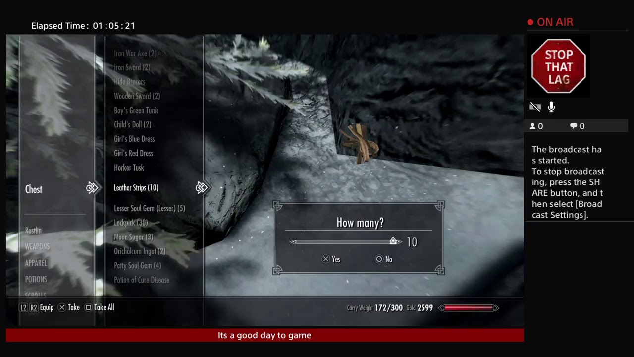 Skyrim, beginning of game and so on. - YouTube
