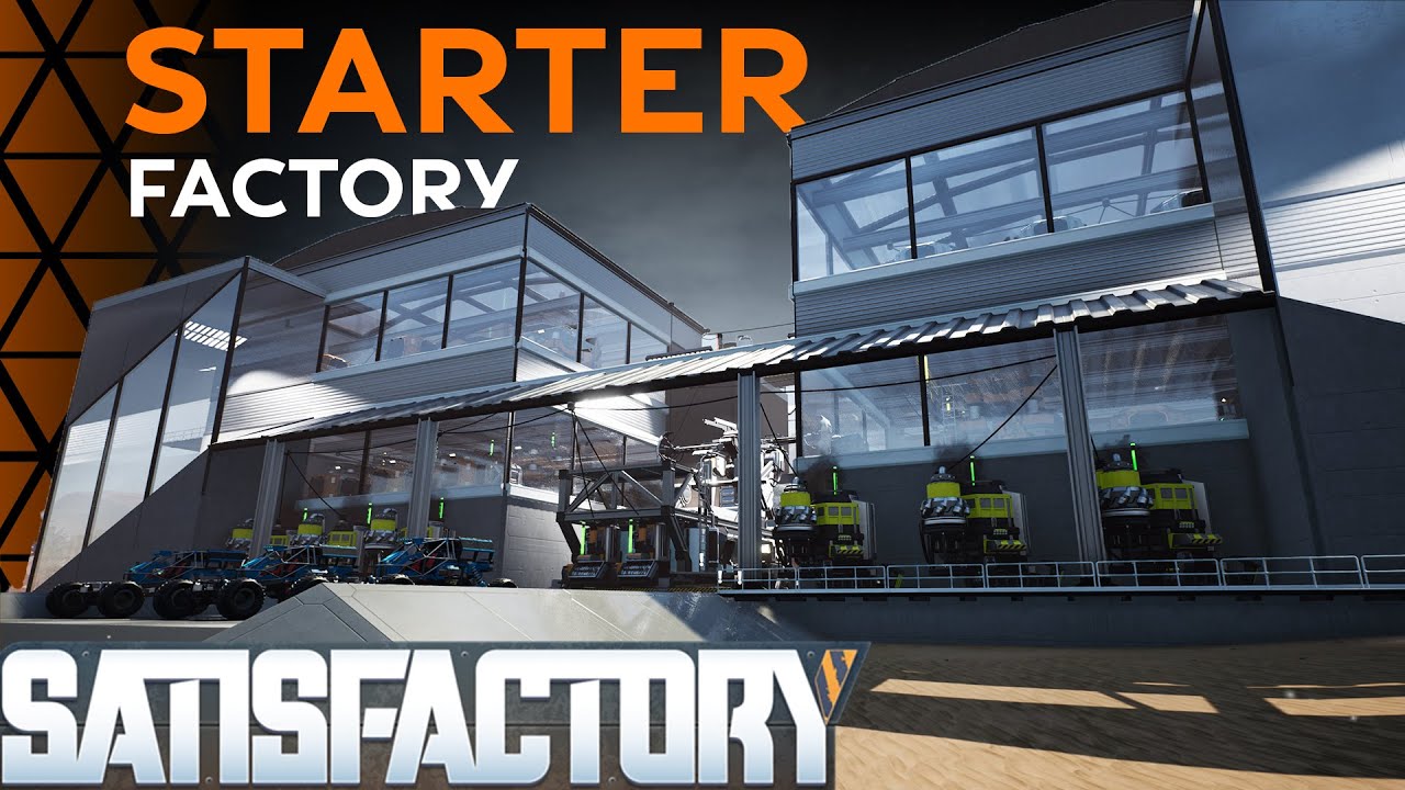 The BEST Starter Factory | Satisfactory Update 5 - YouTube