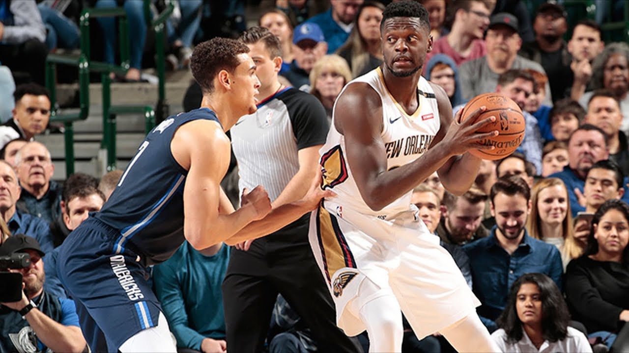 Anthony Davis 32 Pts! Luka Doncic Near Triple Double! 2018-19 NBA ...