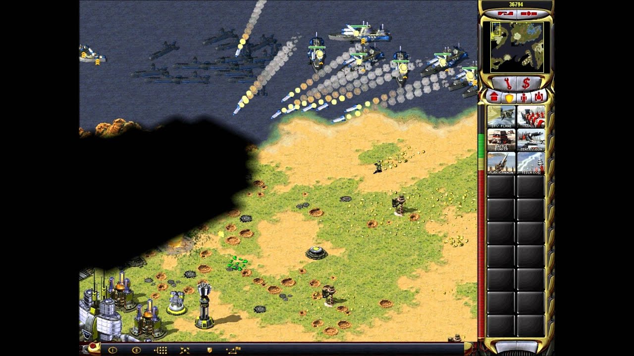 Red Alert 2 - Dreadnought Assault! - YouTube
