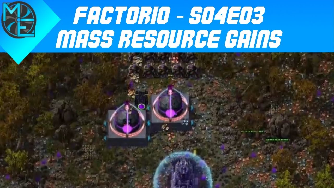 Factorio - S04E03 - Mass Resource Gains - YouTube