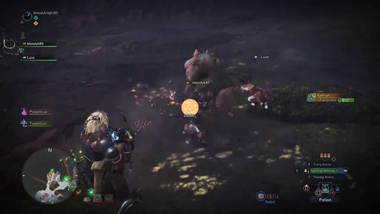 Monster Hunter World Gameplay - Mosswine Hide Location - YouTube