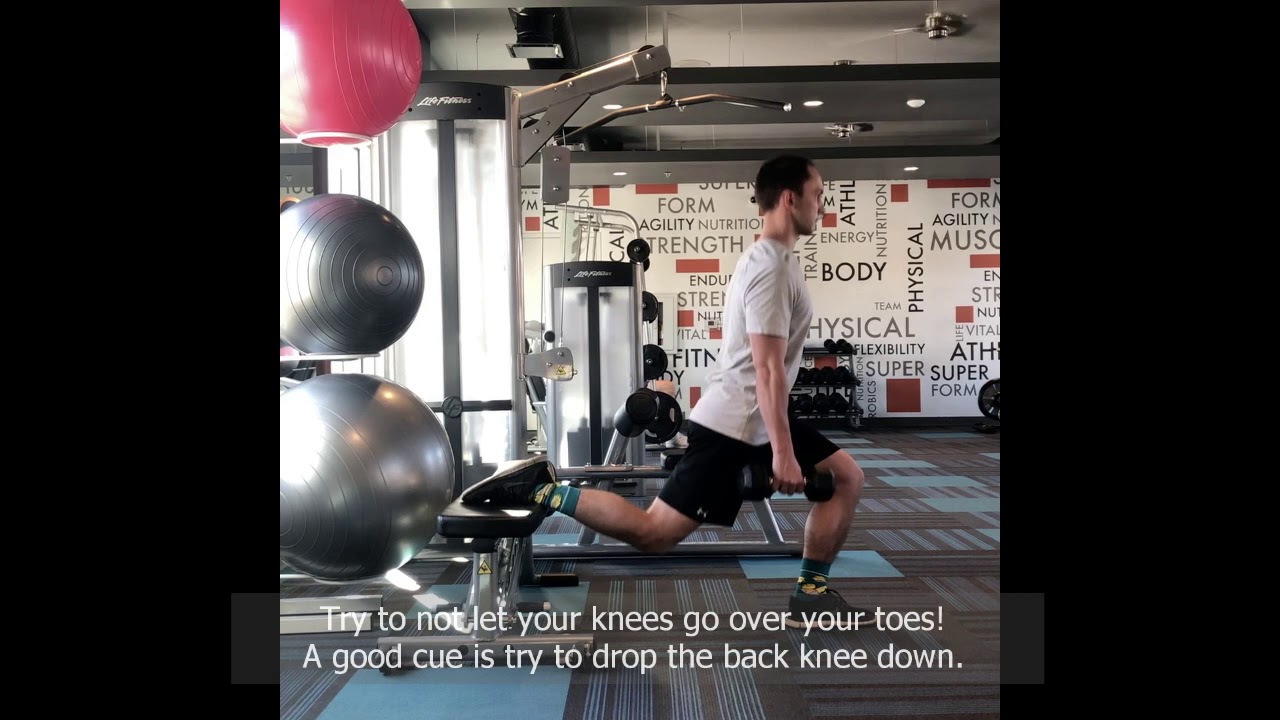 Exercise How-to: Bulgarian Split Squat - YouTube