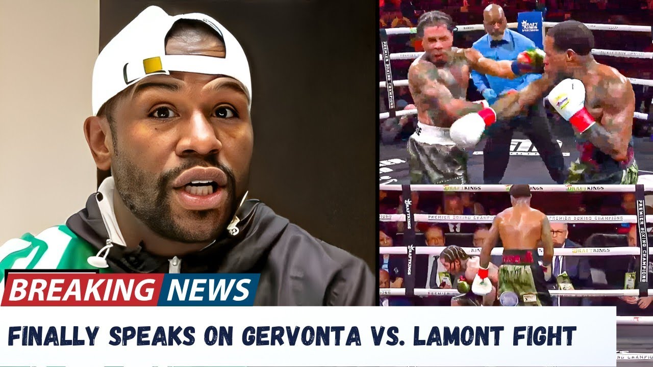 Floyd Mayweather Breaks Silence on Gervonta Davis vs. Lamont Roach ...