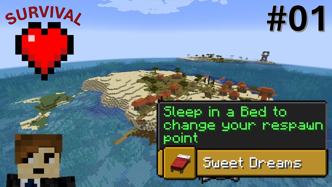 Minecraft: Steady Life Survival - EP1 - Sweet Dreams - YouTube