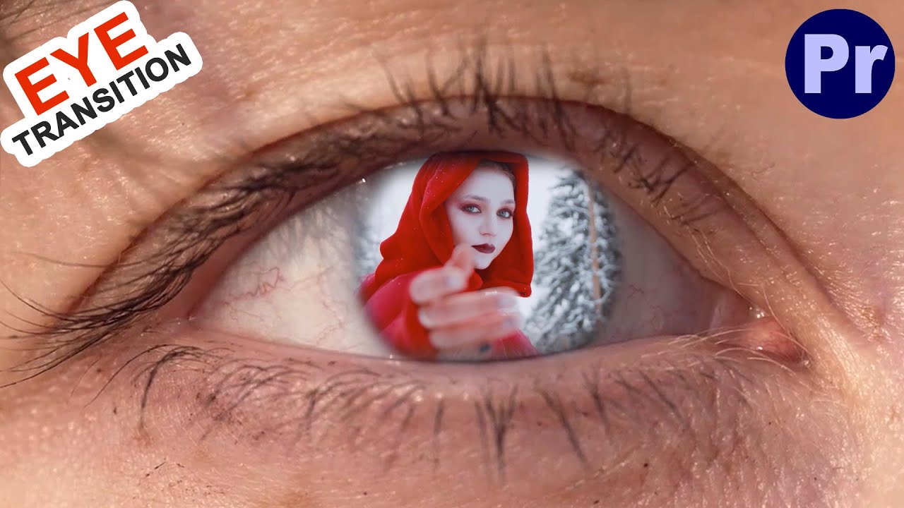 Zoom in to Eye Transition in Premiere Pro - YouTube