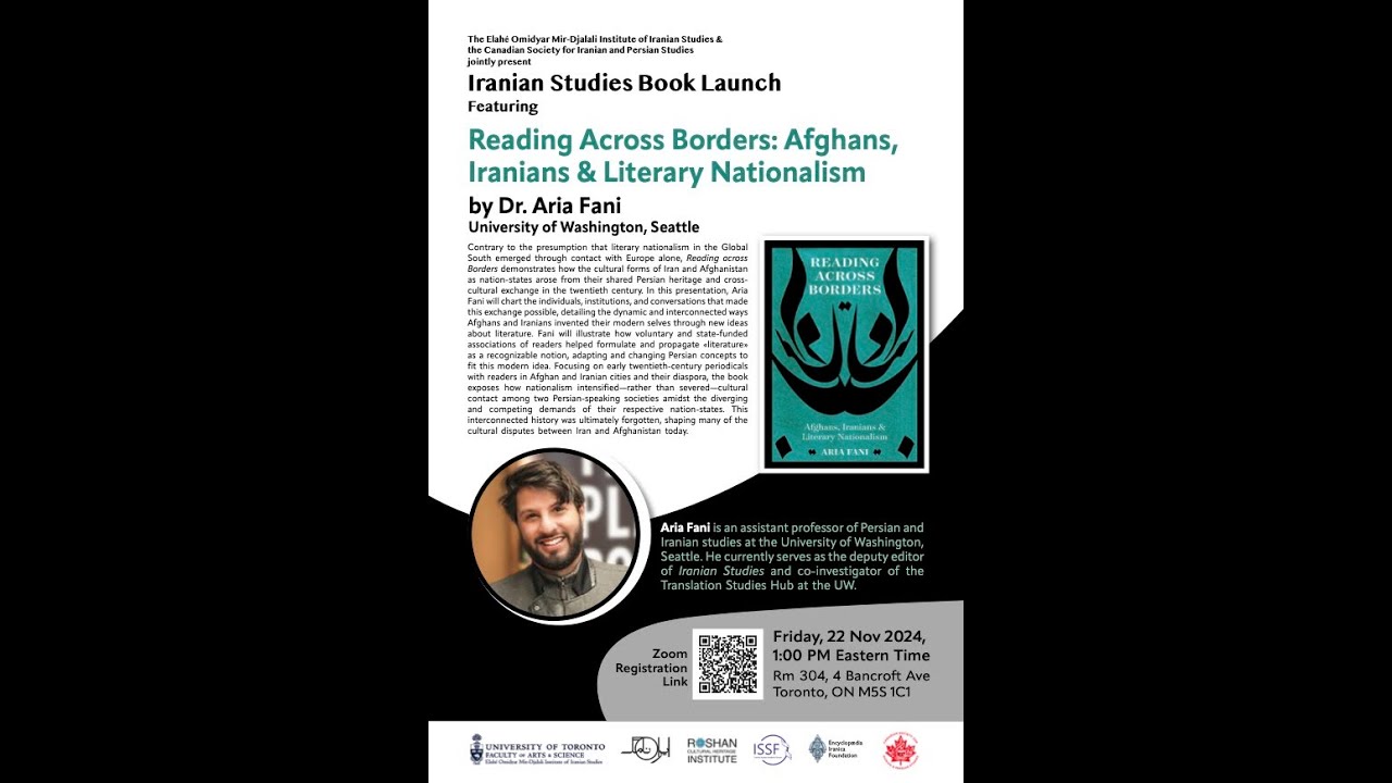 Reading Across Borders: Afghans, Iranians & Literary Nationalism by Dr ...