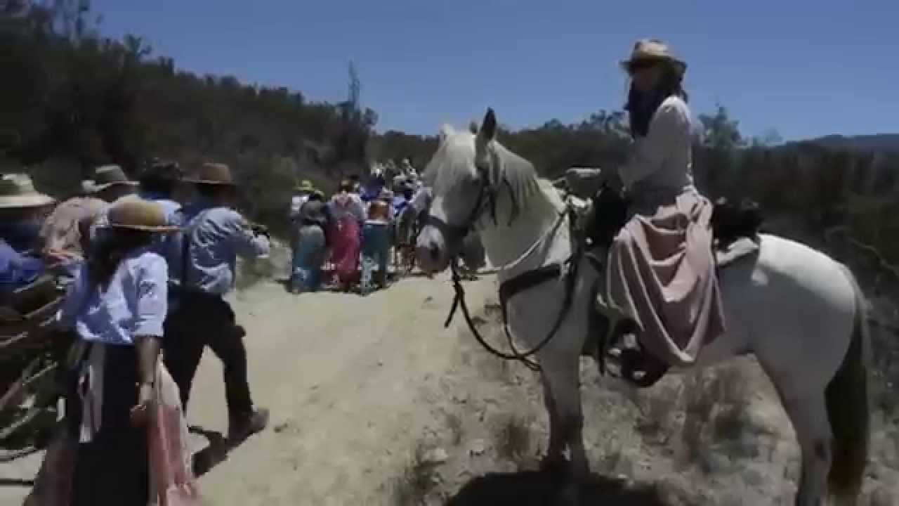 LDS handcart trek - YouTube