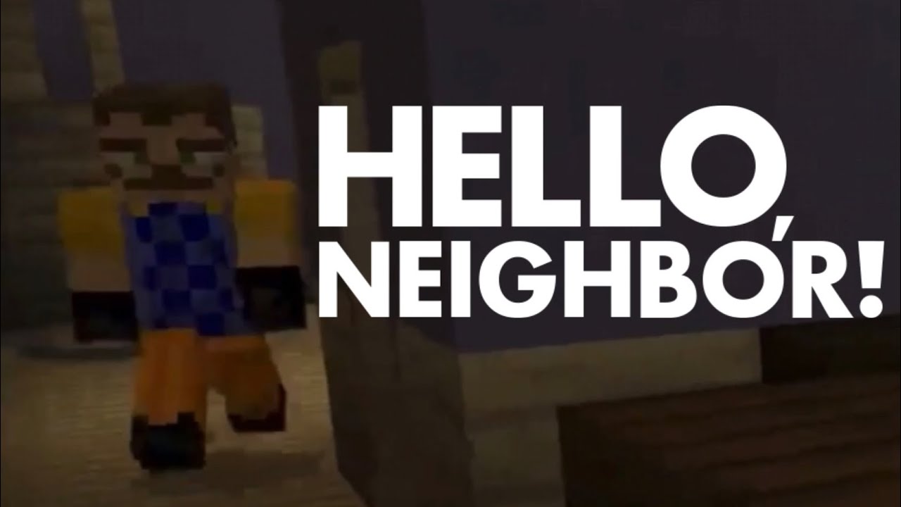 Hello Neighbor Announcement Trailer (MINECRAFT BEDROCK REMAKE) - YouTube