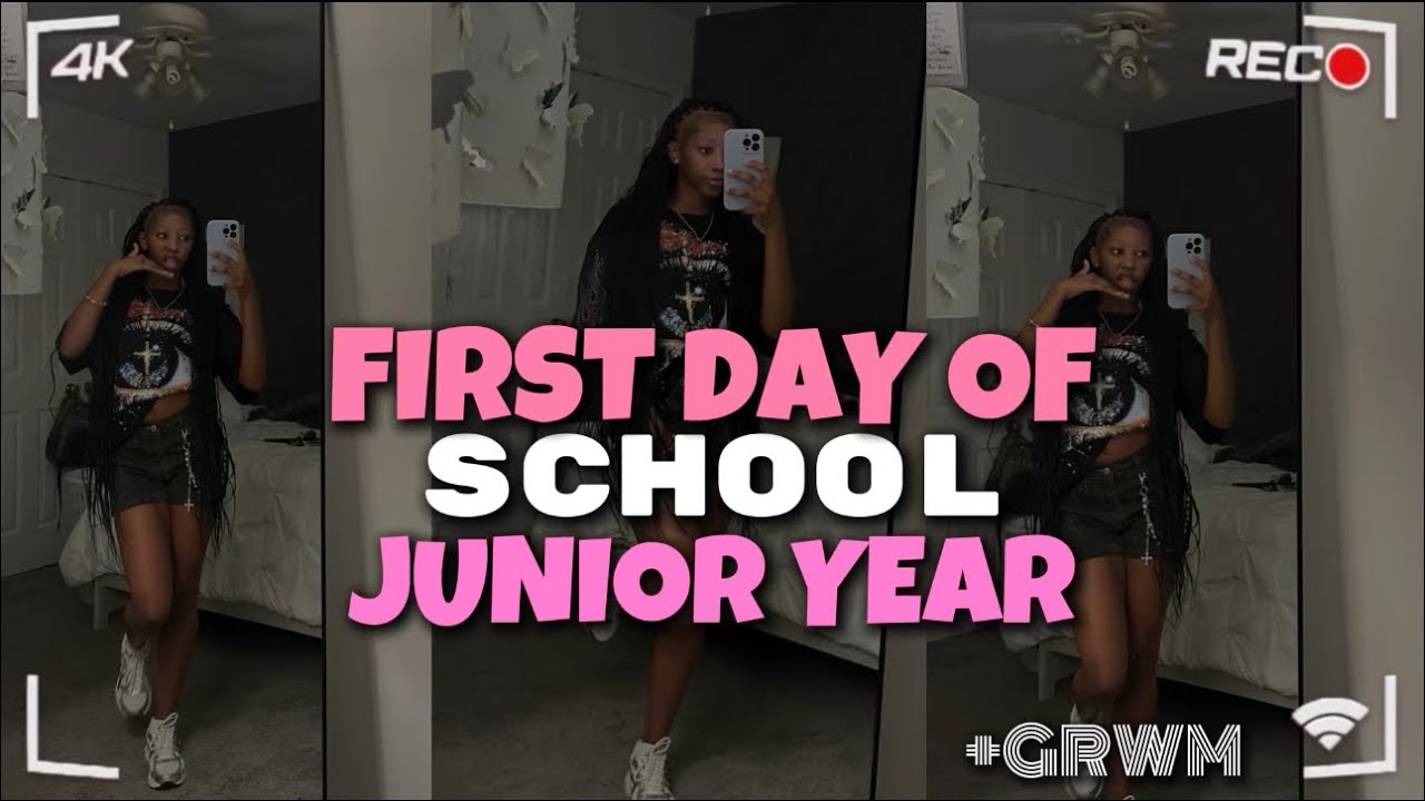 FIRST DAY OF SCHOOL || *JUNIOR YEAR* - YouTube