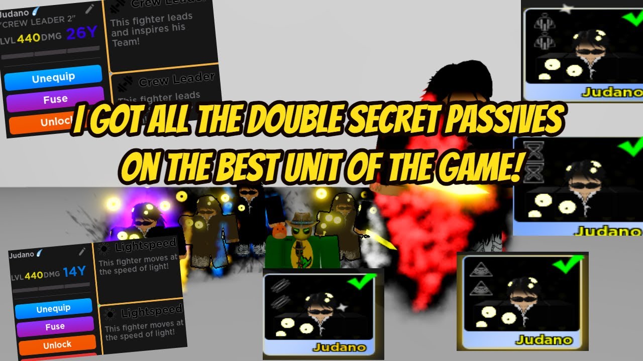 I got all the Double Secret Passives on the Best unit in the game ...