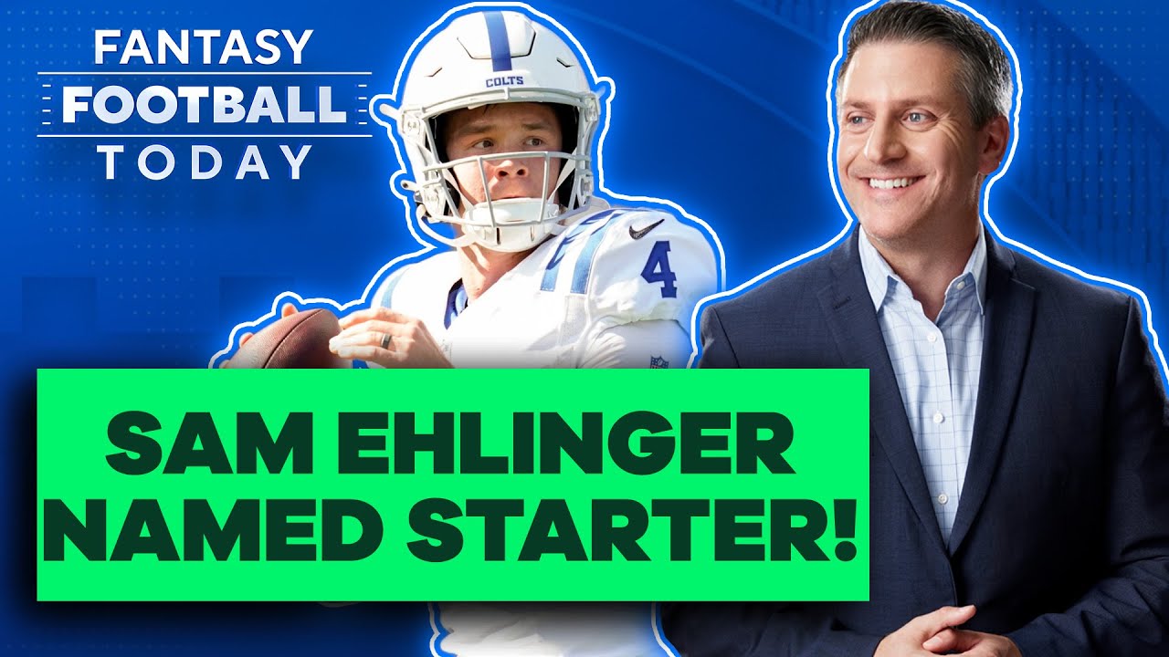 Colts name SAM EHLINGER starting QB: Fantasy impact for Jonathan Taylor ...