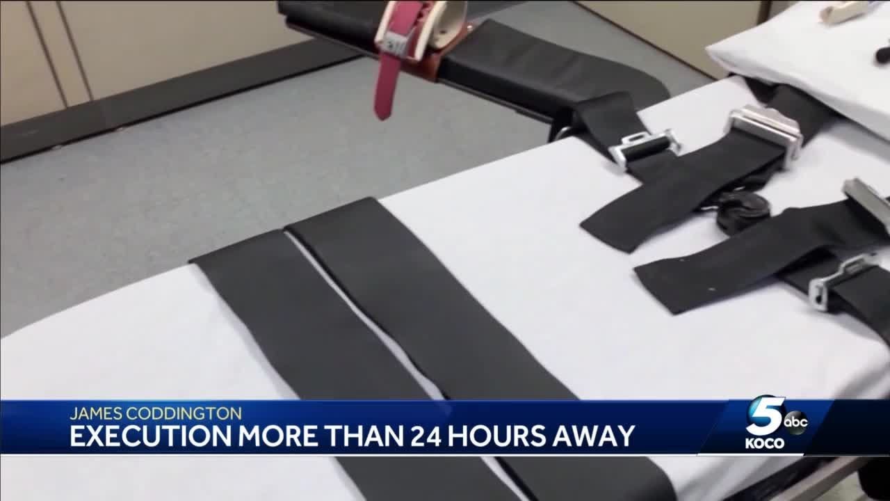 Execution nears for Oklahoma death row inmate James Coddington - YouTube