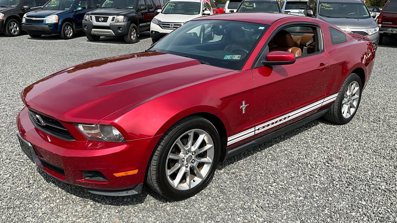 2010 Ford Mustang V6 Premium Fastback - YouTube