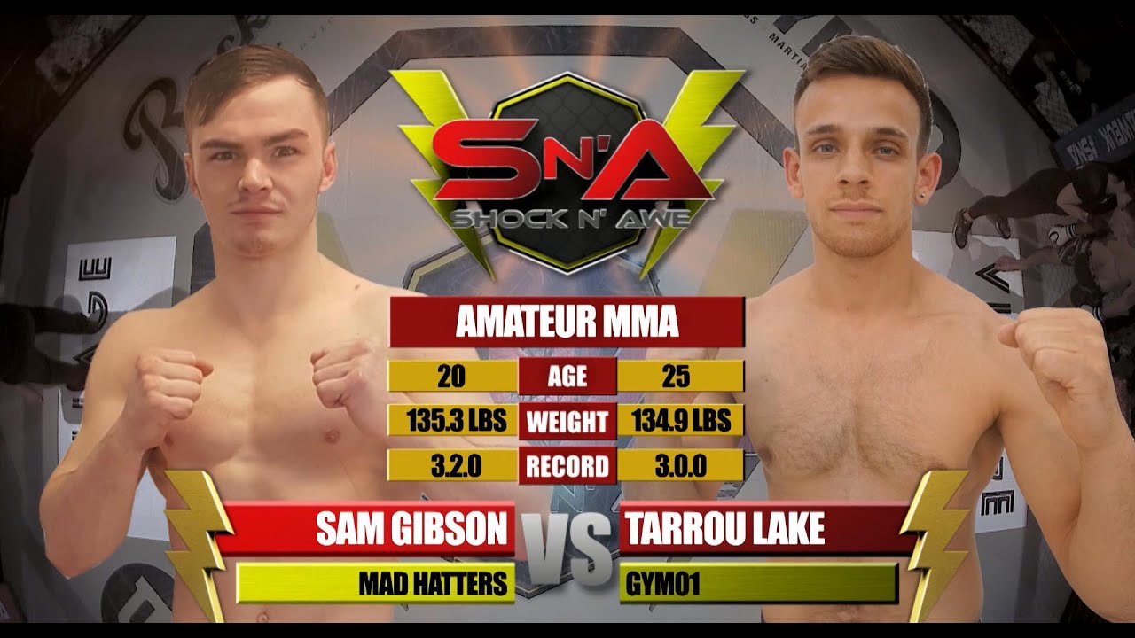 Shock N Awe 30 Free Fight: Sam Gibson vs Tarrou Lake - YouTube