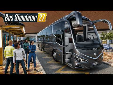 Bus Simulator 27 ! Scania Irizar i8  ! 4K Ultra HD | GAMEPLAY !
