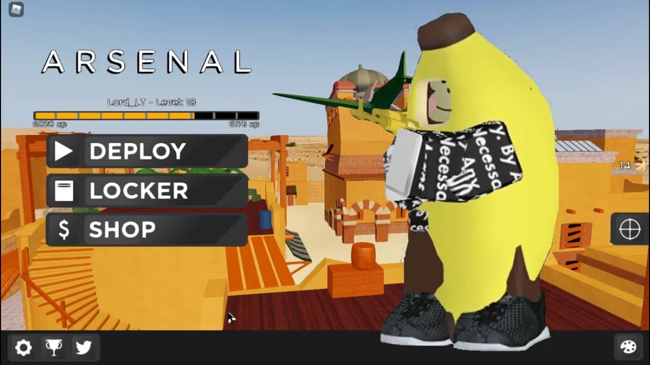 CODE IS OUT FOR MONKEY WITH DRIP CODE IN ROBLOX ARSENAL!! - YouTube