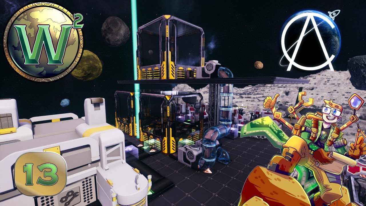 Astro Colony - Building Up - First Look - Let's Play - Episode 13 - YouTube