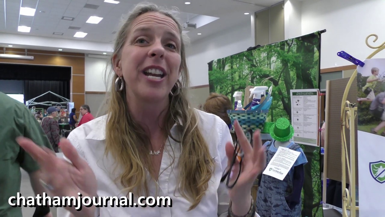Dr. Jennifer Platt talks about Tick Warriors at Chatham Ag Festival - 3 ...
