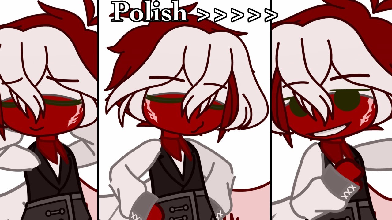 Japanese vs Polish [] Countryhumans [] - YouTube