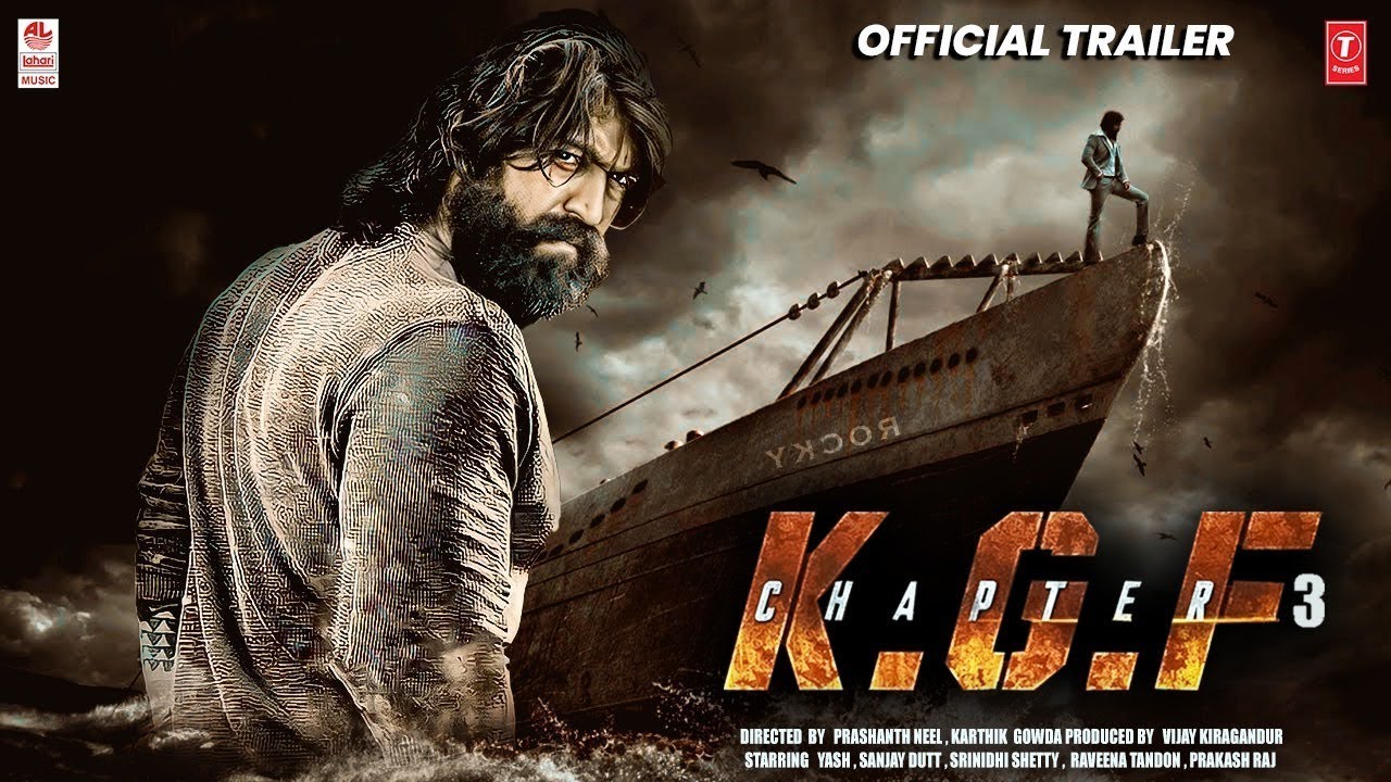 KGF Chapter 3 Trailer || Yash | Prashanth Neel || Raveena Tandon || Kgf ...