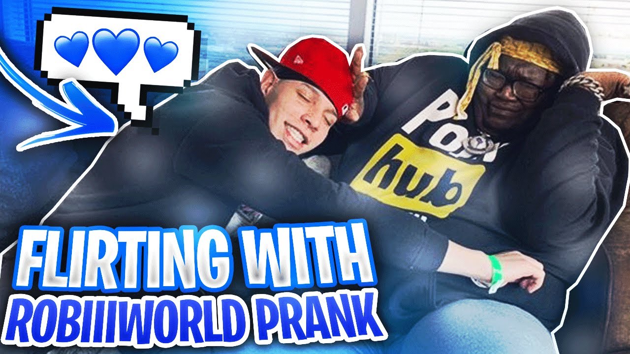 FLIRTING WITH ROBIIIWORLD PRANK FT SMOOTHGIO - YouTube
